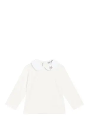 Dolce & Gabbana Logo-embroidered T-shirt - White
