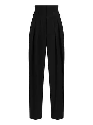 DOLCE & GABBANA Pinstripe Wool Jacquard Trousers