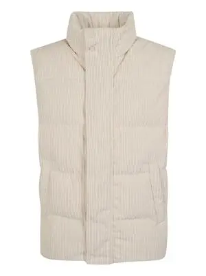 Herno Quilted Padded Gilet - Beige