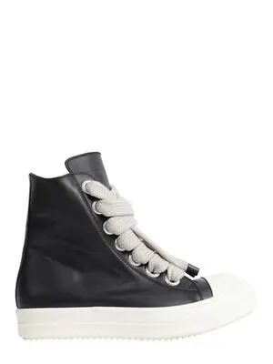Rick Owens Tower Jumbolace Sneakers - Black
