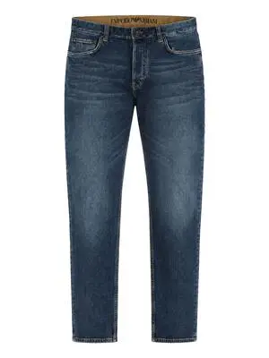 Emporio Armani Jeans 5 Tasche Vestibilità Regular - Blue