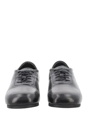 Our Legacy Satin Bovine Leather Flats - Black