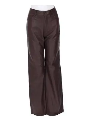 ROTATE BY BIRGER CHRISTENSEN Rotate Women's Lamb Leather Trousers