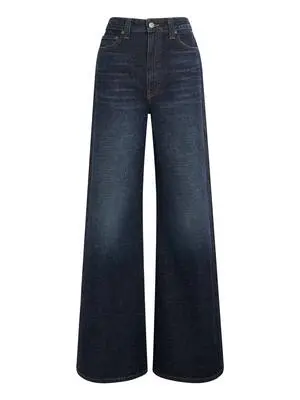 Khaite Dane Wide-leg Jeans - Blue