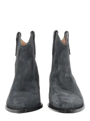 ISABEL MARANT ÉTOILE Isabel Marant Suede Ankle Boots With 4 Cm Heel