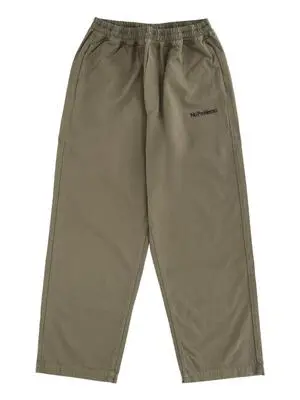 NO PROBLEMO Cotton Jogger Pants - Green