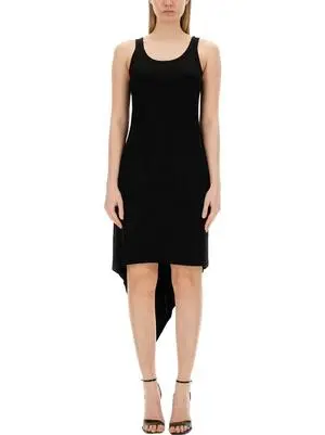 HELMUT LANG HELMUT LANG Jersey Scarf Hem Tank Dress