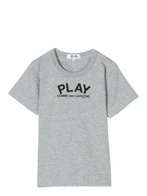 Play Comme Des Garcon Comme Des Garcons Play Youth Mini Logo T-Shirt Grey