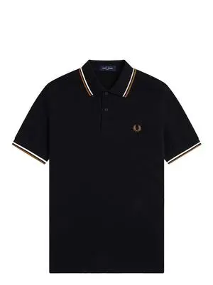 Fred Perry Short Sleeve Polo Shirt - Black