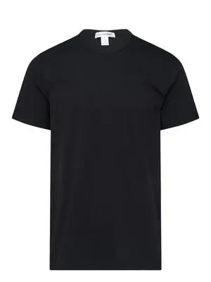 Comme Des Garçons 100% Woven Fabric T-shirt - Black