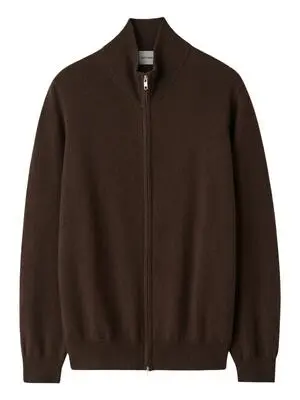 Soft Goat 100% Cashmere Crewneck Sweater - Brown