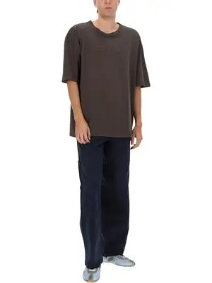 MAISON MARGIELA Maison Margiela Oversized Cotton T-Shirt