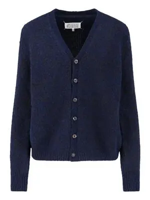 MAISON MARGIELA Maison Margiela V-Neck Button-Front Cardigan