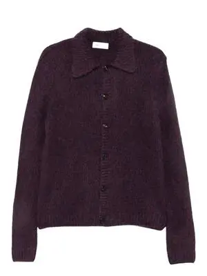 Dries Van Noten Long-sleeved Sweater Purple