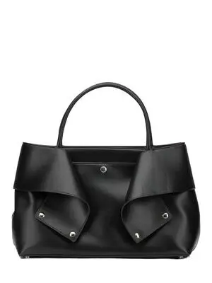 TOTEME Mercer Leather Tote Bag - Black