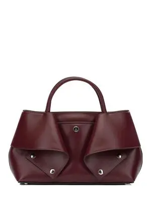 TOTEME Mercer Handbag - Cherry