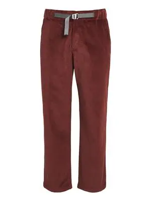 Sease Corduroy Belted Trousers - Brown