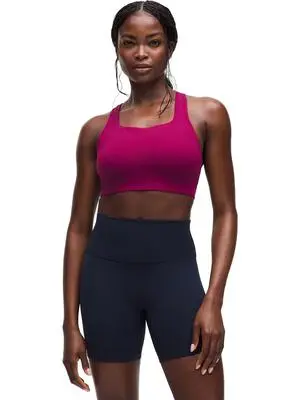 Lululemon All-time Hero Sports Bra - Raspberry Rave