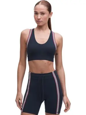 Lululemon Groove Yoga Bra Light Support, B/c Cup - True Navy