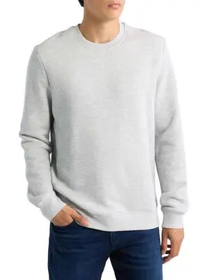 MAVI Crewneck Cotton Sweatshirt - Grey Melange