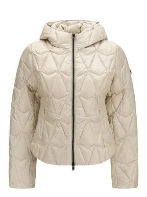 Moose Knuckles Lightweight Iceberg Quilted Down Jacket - Cream