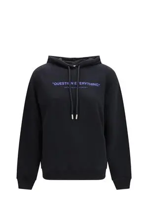 Off-White Question Everything Hoodie Black