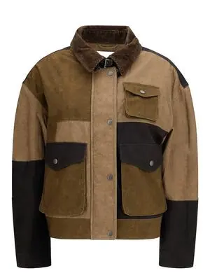 MARANT ETOILE Risla Cotton Jacket - Khaki