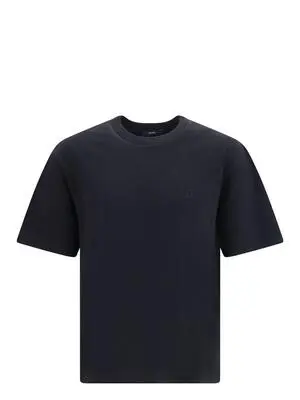 Herno Cotton Short-seeve T-shirt Mae - Black