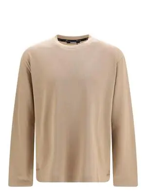 Jacquemus Rond Carré Ong-seeve T-shirt Mae - Cream