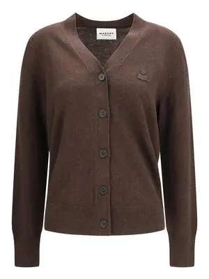 MARANT ETOILE Karina Cardigan - Brown