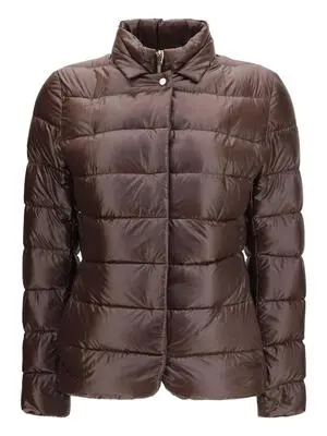 Herno High-neck Padded Jacket - Brown
