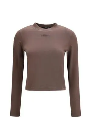 Jacquemus Long-sleeve T-shirt Feale - Brown