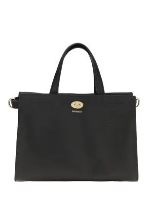 BURBERRY Small Cotswolds Check Tote Bag