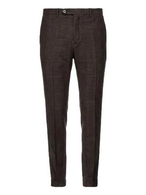 GTA Pants Dark Size Virgin Wool, Polyamide - Brown