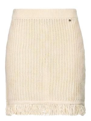 Liu Jo Mini Skirt Size Cotton - Ivory