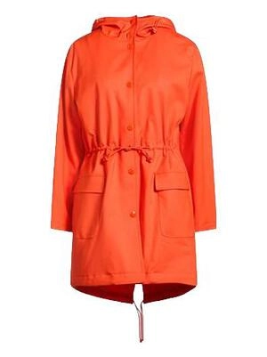 Moschino Coat Size Polyester, Cotton, Elastane - Orange