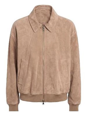 STREET LEATHERS Woman Jacket Light Brown Size S Leather