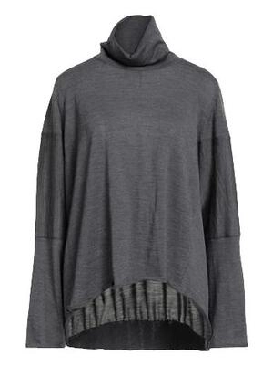 Liviana Conti Turtleneck Size Virgin Wool - Grey