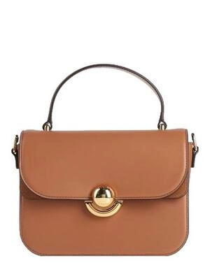Furla Woman Handbag Taupe Size - Leather Brown