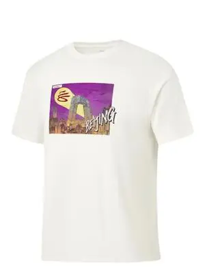 LI-NING X Curry China Tour City Beijing T-shirt - White