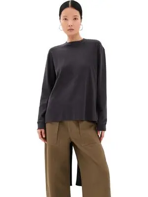 DARKPARK Ally Tail Tee - Dark Plum