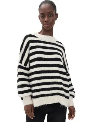VRG GRL Sam Knit Sweater - Stripe