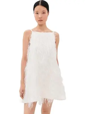 Simkhai Kalla Mini Dress - Ivory