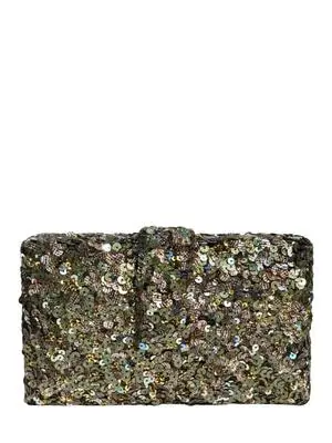 SIMITRI Antique Olive Kitsch Clutch