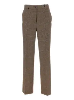 PAROSH Pantaloni A Quadri - Multicolore