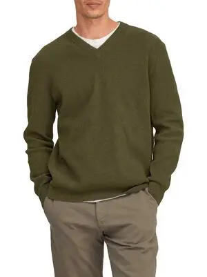 Nn07 Danny V-neck Sweater - Shadow Moss