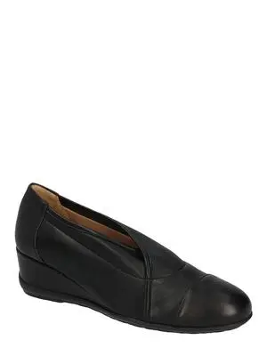 GIOVANNI FABIANI Wedge Pump Black