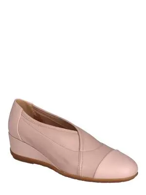 GIOVANNI FABIANI Wedge Pump Nude