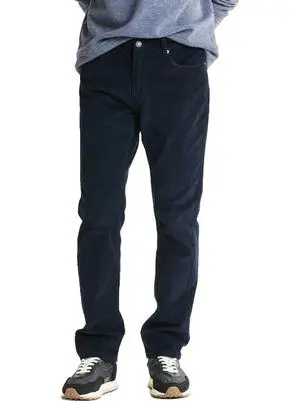 JACHS Stretch Corduroy 5-pocket Pants - Navy