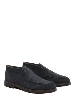 Robert Barakett Darcy Suede Leather Boot - Navy